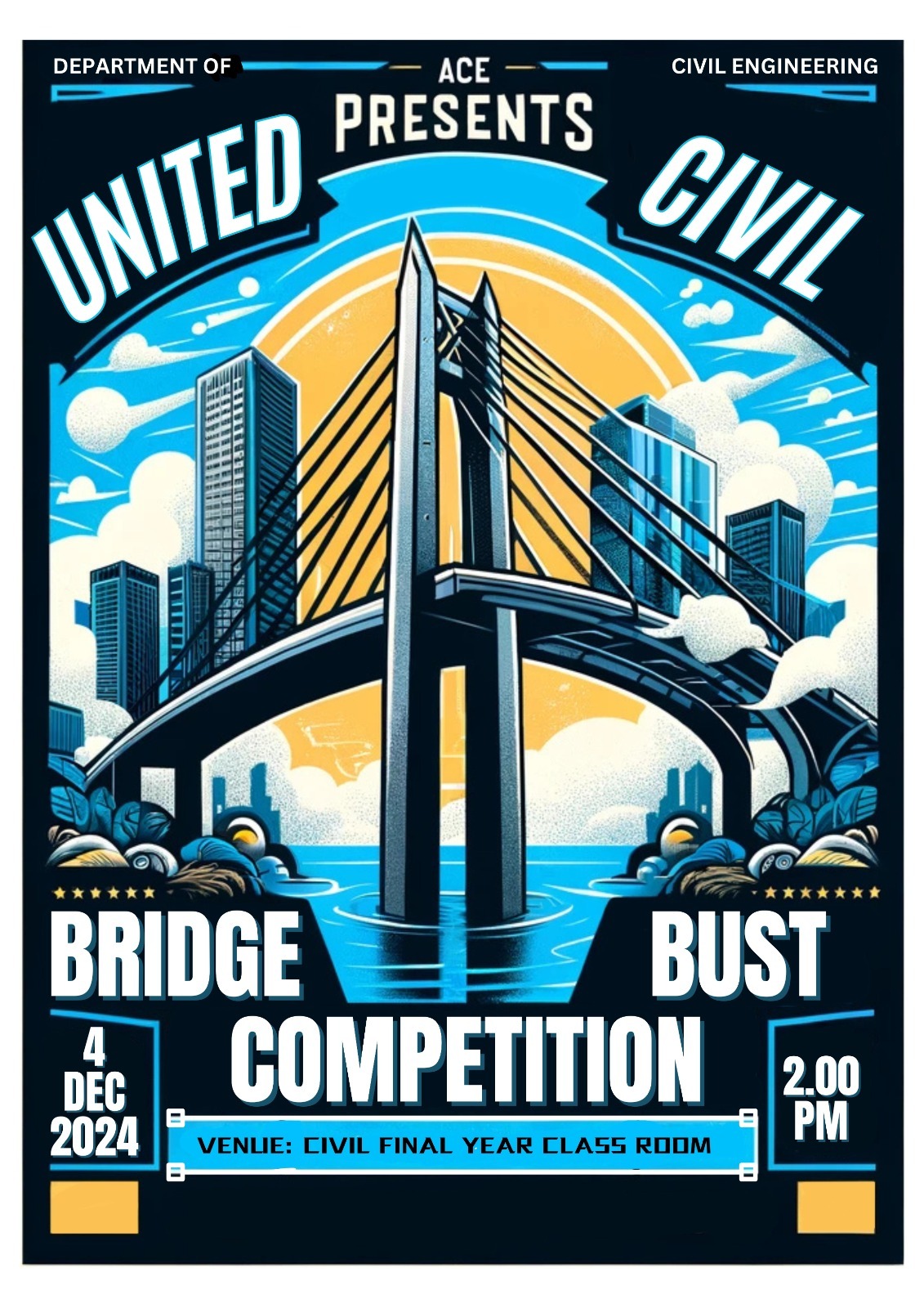 Bridge Bust Competition - 2024 - KVGCE