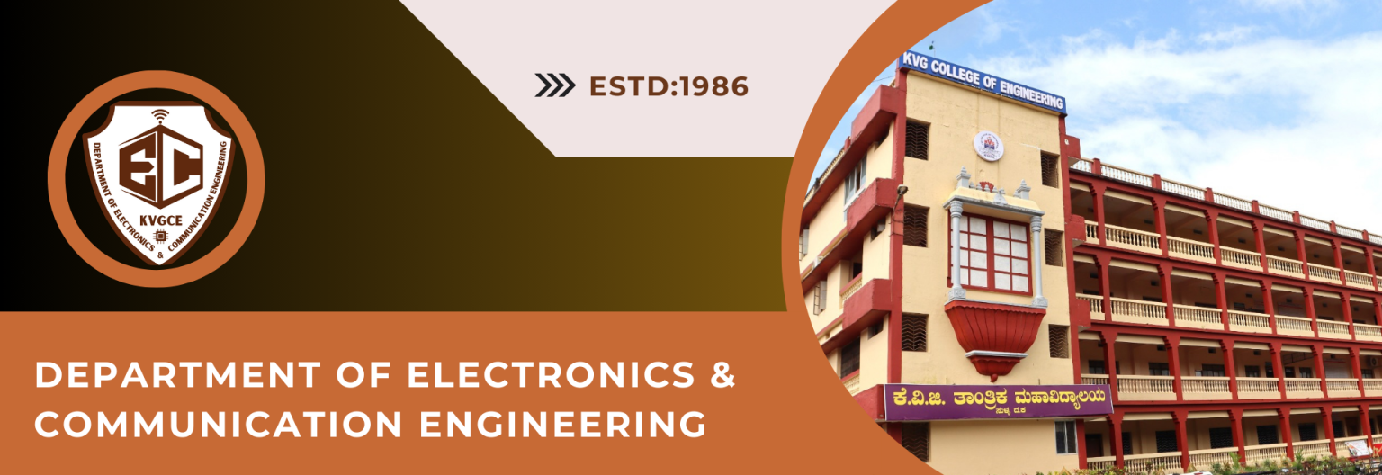 Department of Electronics & Communication Engineering - KVGCE